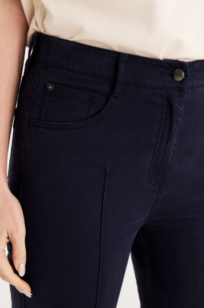 cable – Morrison Bootleg Pant | navy – Nixon + Maude