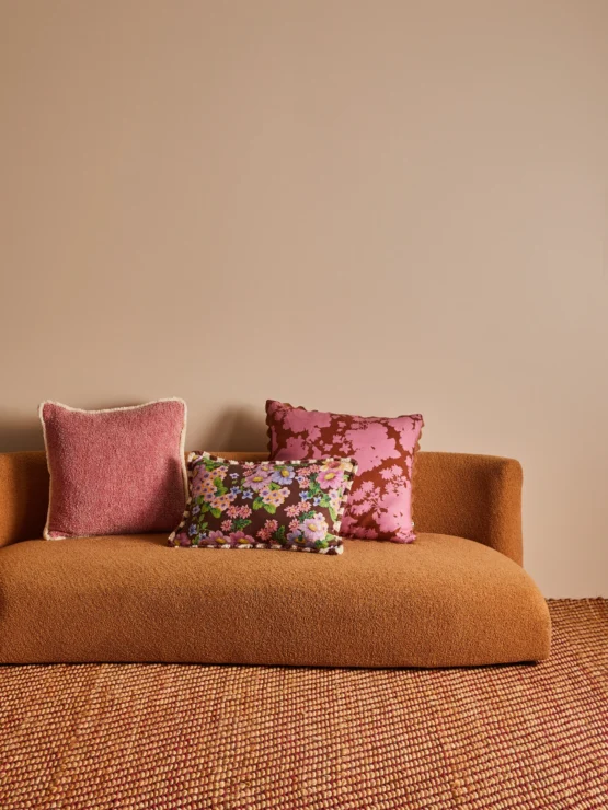 Bonnie & neil – Gardenia Cerise 60cm Cushion – Nixon + Maude
